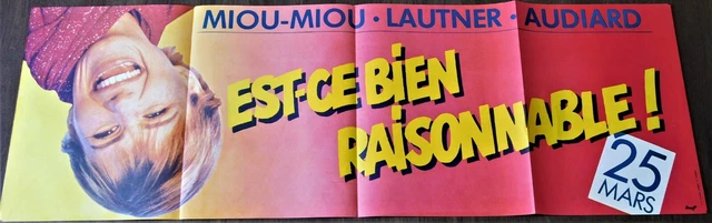 EST-CE BIEN RAISONNABLE *Affiche ORIGINALE 60x160cm * 23 EST-CE BIEN RAISONNABLE *Affiche ORIGINALE 60x160cm * 23