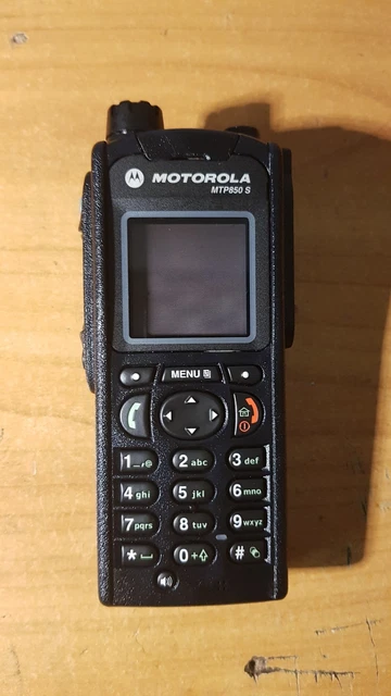 MOTOROLA MTP850 S TEA1 tetra radio UHF 380-430 Mhz £500.00 - PicClick UK