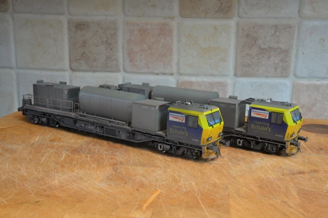BACHMANN 31-575 MPV Railtrack Livery Pro-Weathered DCC Fitted £120.00 ...