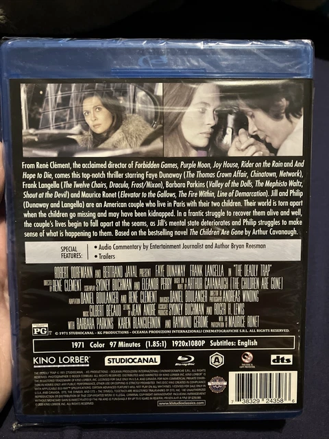 THE DEADLY TRAP (Blu-Ray) Faye Dunaway (1971)NEW/SEALED $32.50 - PicClick AU