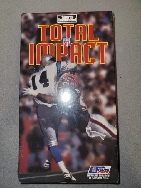 SPORTS ILLUSTRATED TOTAL Impact VHS Tape NFL Vintage 1996 Sealed #A4B £ ...