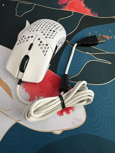 GLORIOUS MODEL O Wired PC Gaming Mouse - Matte White w/ White Cable $30 ...