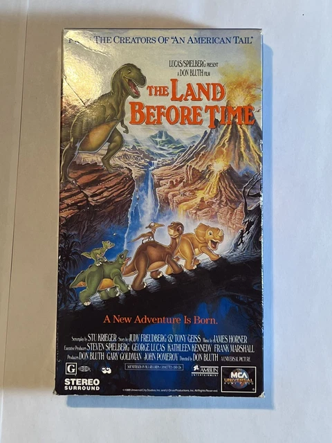 THE LAND BEFORE Time (1994, VHS) [MCA RE-RELEASE - CANADA] Closed ...