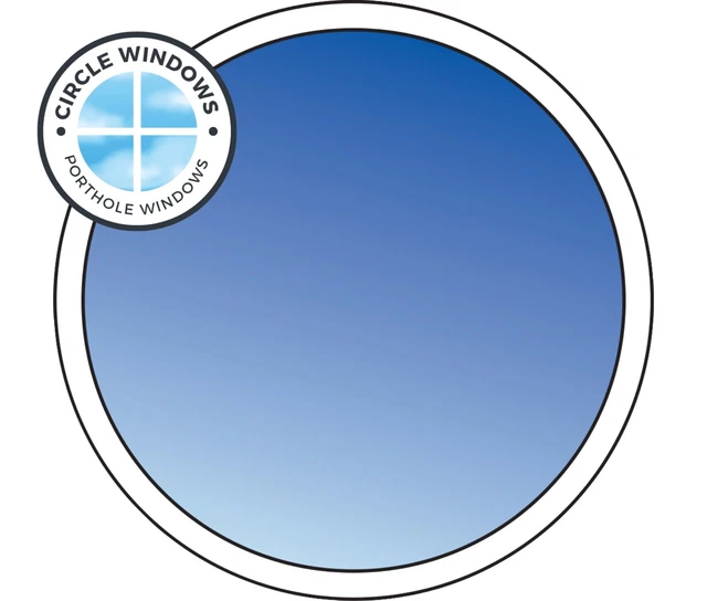 UPVC CIRCULAR FIXED Window 700mm - 800mm £235.00 - PicClick UK