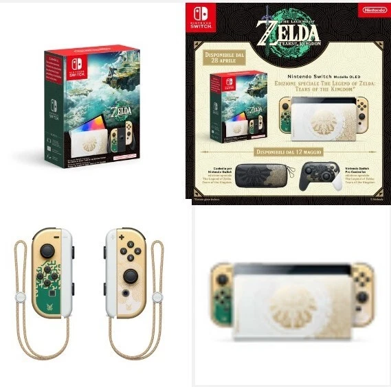Nintendo Switch Oled Model Heg 001 Edizione The Legend Of Zelda