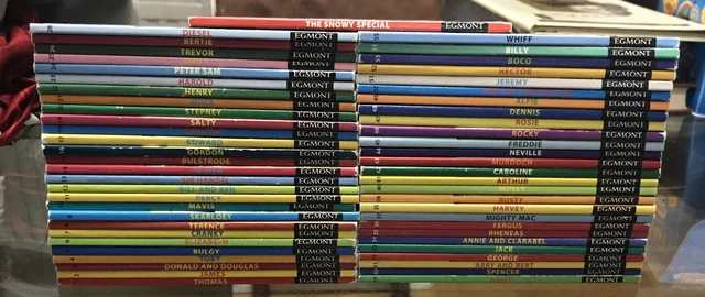 THOMAS THE TANK Engine Complete Book Set -paperback 1-55 the and snowy ...