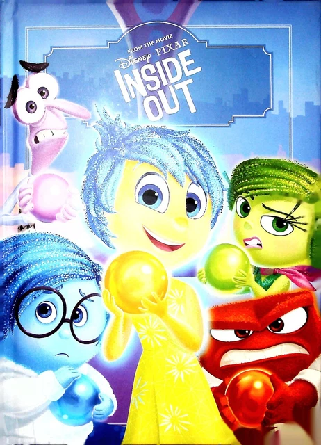 DISNEY PIXAR INSIDE Out Story Book of the Film New Hardback Padded EUR ...
