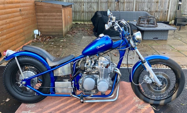 1975 HONDA CB500 Chopper Chop Bobber Hardtail Old School Mot And Tax ...