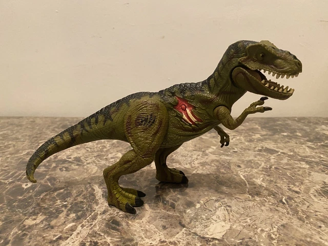 JURASSIC PARK III JP3 Tyrannosaurus Rex RE-AK-ATAK 2000 Hasbro WORKS ...