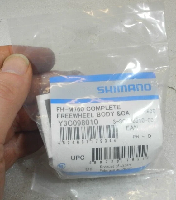 SHIMANO FREEHUB BODY, FH-M760, BNIB £17.95 - PicClick UK