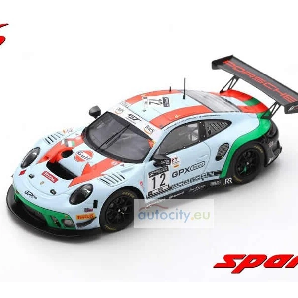 SPARK MODELS PORSCHE 911 GT3-R N12 - GPC RACING - 4TH 24H SPA 2020 - M ...