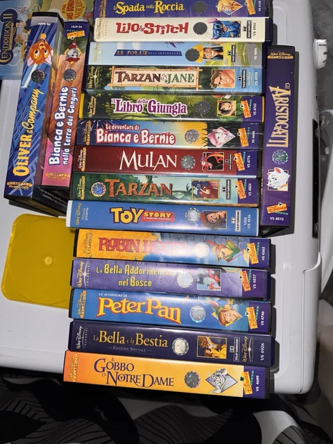 LOT WALT DISNEY - 20 VHS EUR 99,33 - PicClick FR