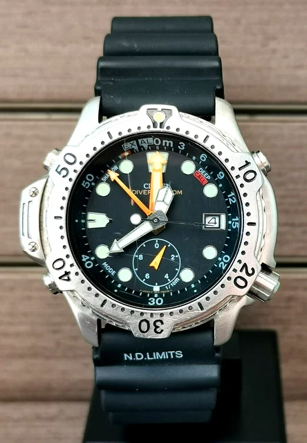 OROLOGIO CITIZEN ACQUALAND Promaster 5810-F80 vintage ultra rare diver ...