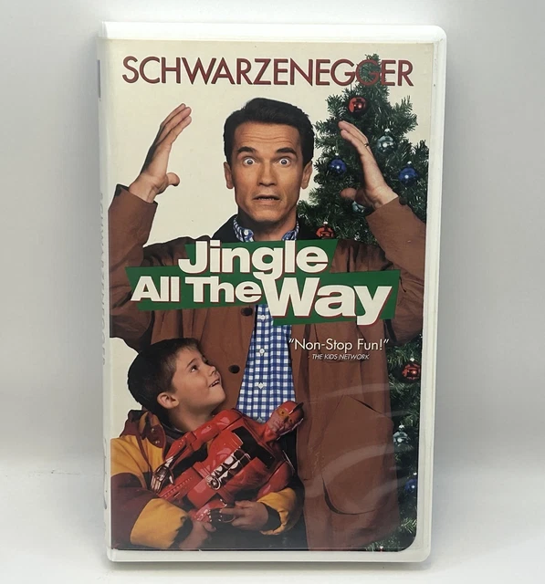JINGLE ALL THE Way VHS 1996 Video Tape Arnold Holiday Christmas Movie ...