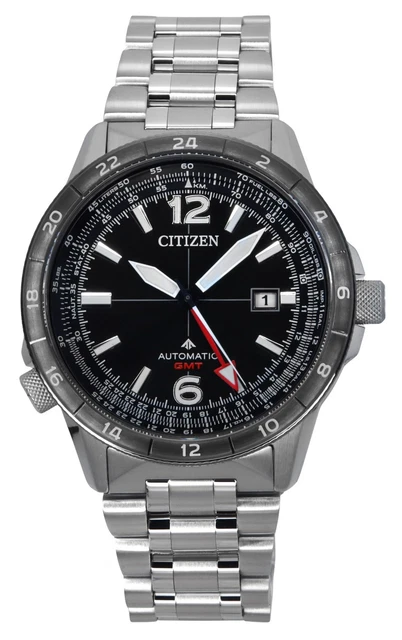 CITIZEN PROMASTER AIR GMT Stainless Steel Automatic NB6046-59E Mens ...