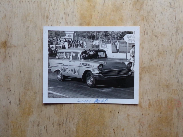 1960S DRAG RACING- Larry Kopp's "Mad-Man" '57 Chevy Wagon F/Modified ...