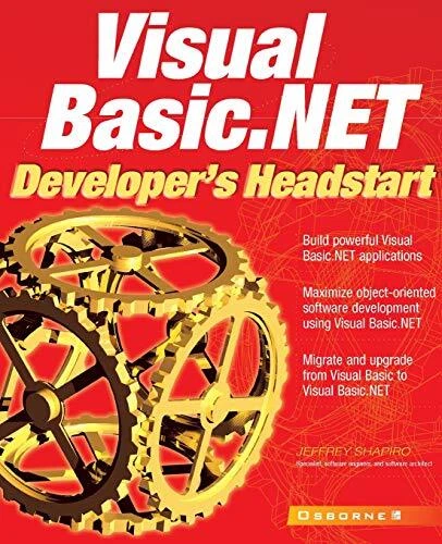 VISUAL BASIC.NET DEVELOPER'S Headstart, Jeffrey Shapiro EUR 4,75 - PicClick FR