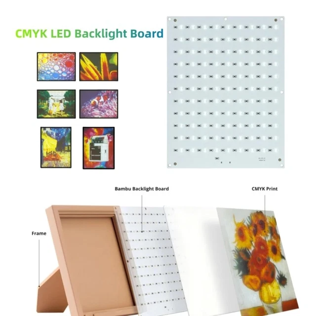 FOR LAB LITHOPHANE Led Panel Plastic Basic Lithophane 3D Print LED ...