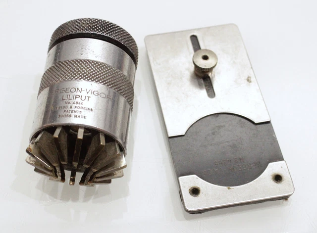 BERGEON 4940 VIGOR Liliput Vintage Watchmakers Watch tool universal ...