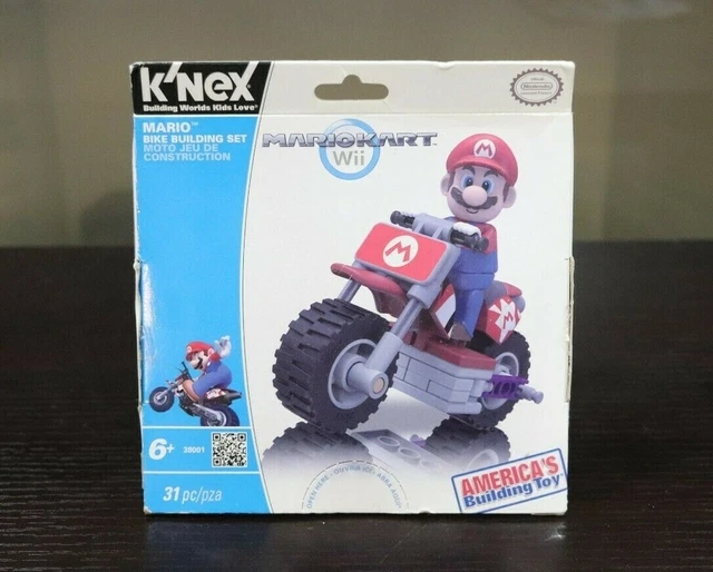 NINTENDO MARIO KART Wii K'Nex Mario And Standard Bike Building Set ...