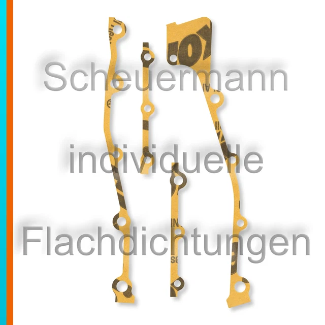 DICHTSATZ STEUERKETTENGEHÄUSE BMW E3, E9, E12, E24, E23, E28, E32, E34 M30 Motor EUR 18,95 ...
