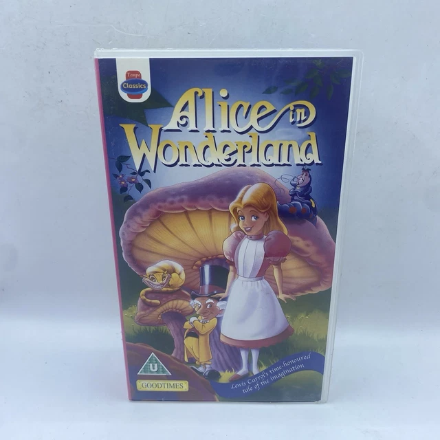 ALICE IN WONDERLAND VHS Video Tape PAL £8.95 - PicClick UK