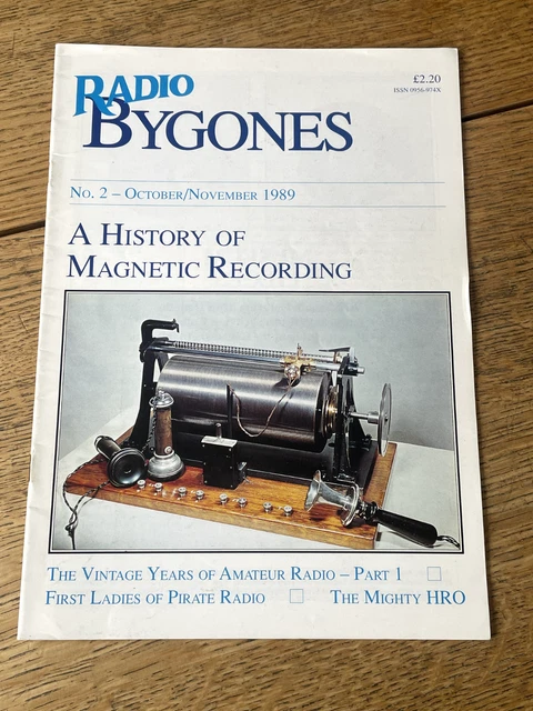 VINTAGE RADIO BYGONES Issue 2 History Magnetic Recording Amateur Pirate ...