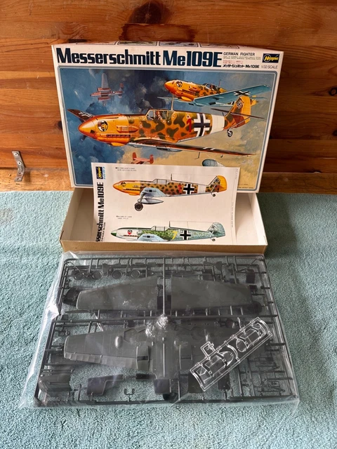 HASEGAWA MODEL AIR Plane Deluxe Series Messerschmitt Me 109E Nazi ...