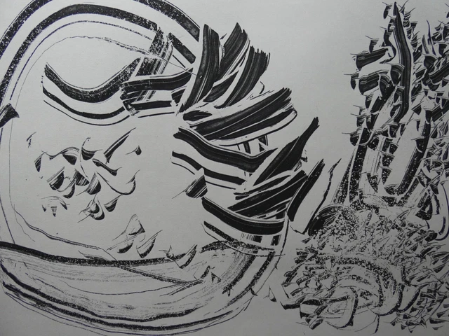 FRED ALFRED THEOPHIL Fathwinter (1906, 1974), etching 1967, autographed ...