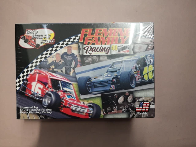 2023 FLEMING FAMILY Racing Asphalt Modified Race Car SalvinosJR 1:25 ...