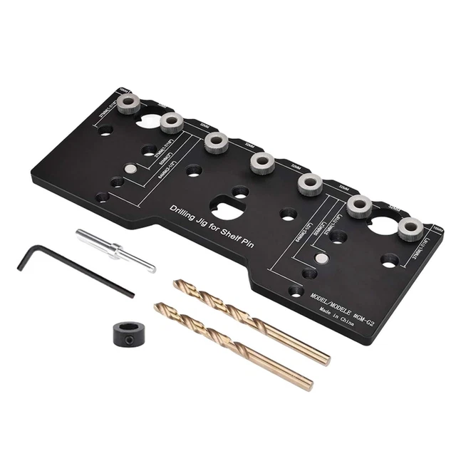 GABARIT DE PERÇAGE de broches d'étagère, espacement des trous de 32mm à ... GABARIT DE PERÇAGE de broches d'étagère, espacement des trous de 32mm à ...