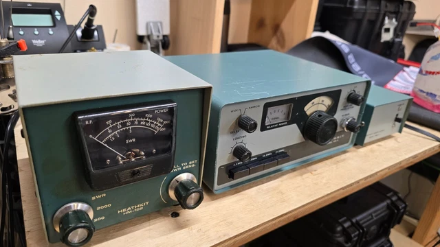 HEATHKIT HW-8 / HW-102 / HWA-7-1 Radio / Meter / Power Supply FREE ...