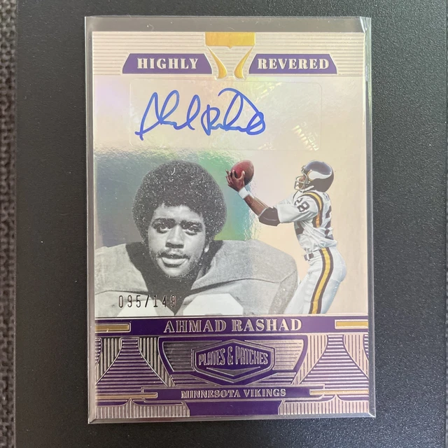 2023 PLAQUES ET patchs Ahmad Rashad #HR-AR Highly Reverend Auto /75 ...