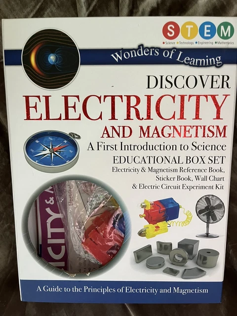 DISCOVER ELECTRICITY AND Magnetism Wonders of Learning STEM Not Sealed ...