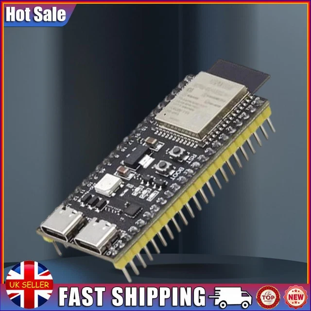 ESP32/ ESP32-S3/ESP32-C3 DEVELOPMENT Board Dual Type-C (N8R2 Welded) £10.09 - PicClick UK