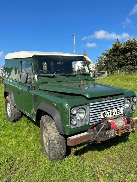 LAND ROVER DEFENDER td5 90 project with galvanised chassis V5 £4,900.00 ...