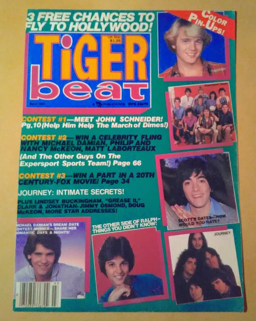 MAGAZINE PINUP~ BRENDA VACCARO Ad ~1980s ~~Back- Magazine Cover - Scott ...