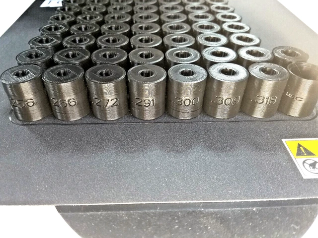 58 PCS HORNADY Powder Bushings - Pacific, Ponsness Warren RCBS Spolar ...