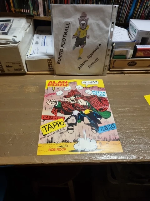 ALAN FORD N.50 Max Bunker Poster Originale rif. Scatola 160 Banco ...