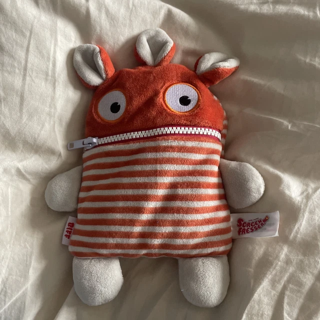 SORGEN FRESSER ORANGE Zip Mouth Monster Toy £6.50 - PicClick UK