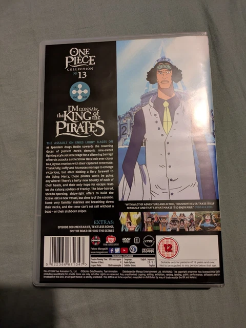 ONE PIECE COLLECTION 13 DVD Box Set, Episodes 300-324 £12.94 - PicClick UK