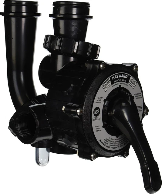 HAYWARD VARI-FLO XL SP0710XR50 Multiport Valve with 1-1/2" Ports for DE ...