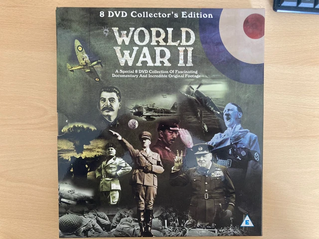 WORLD WAR II, 8 DVD Collector's Edition Box Set - Documentary & Footage ...