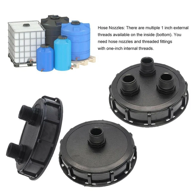 USEFUL LID IBC Container Inlet 1/2/3 Tray 1/2/3 Hole External Thread £ ...