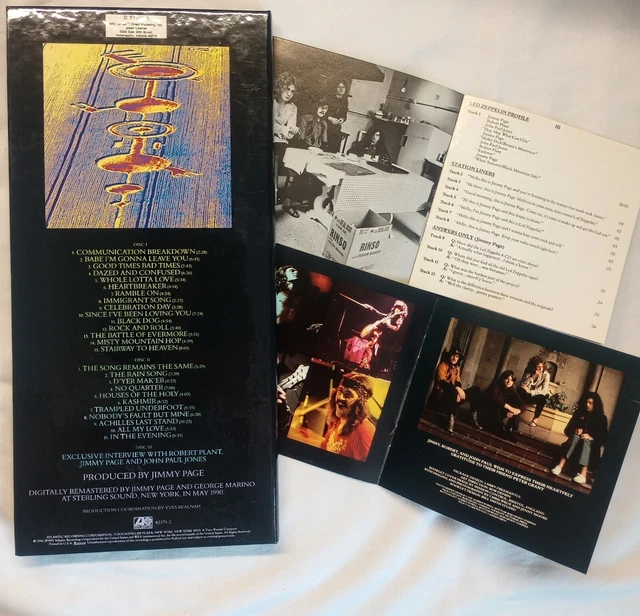 LED ZEPPELIN REMASTERS Box Set 3 CD Mar-1992. EUR 15,01 - PicClick IT