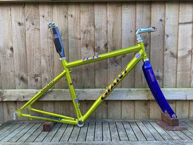 GIANT TCR GEN 1 Retro Classic Road Bike Frame, Fork, Stem And Aero ...