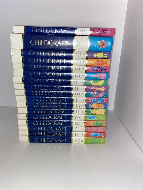 1994 VINTAGE CHILD Craft How and Why Book Set and Dictionary - 17 Books ...
