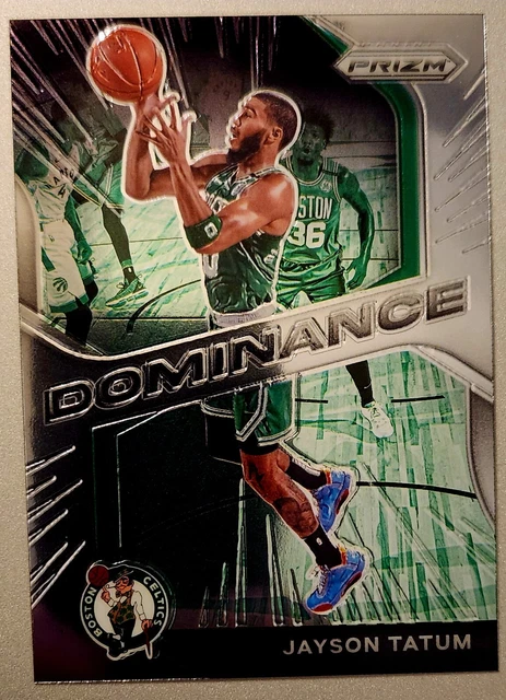 JAYSON TATUM 2020-21 Prizm Basketball DOMINANCE Insert #9 Boston ...
