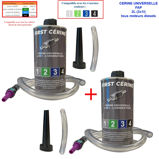 CERINE ADDITIF FAP UNIVERSELLE Compatible avec PSA VW AUDI - 2 Litres ...