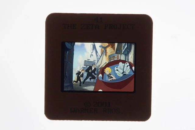 THE ZETA PROJECT TV show promo photo 35mm slide #2 WB Kids Warner Bros ...